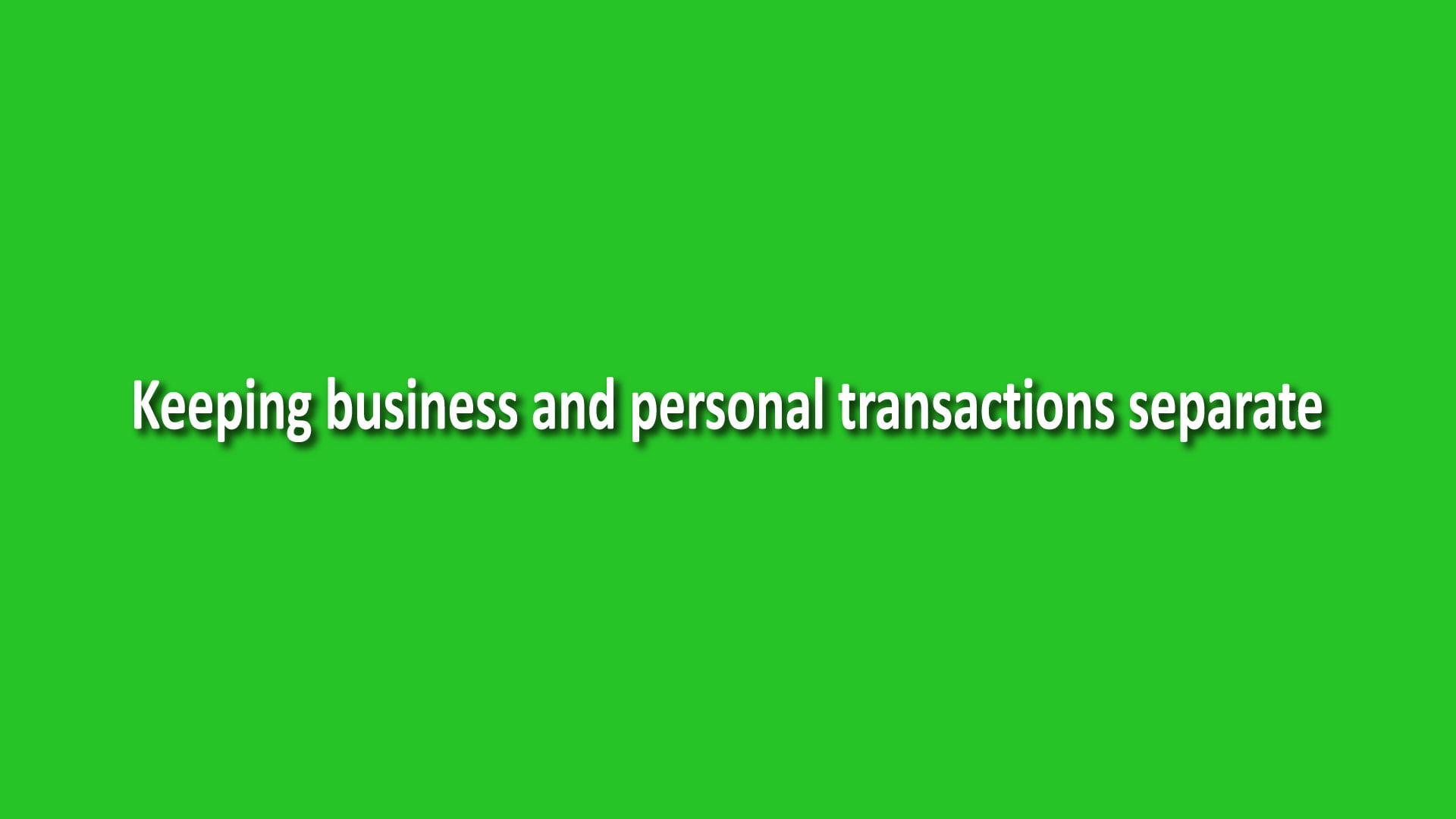 Why and How to Keep Business and Personal Finances Separate ...